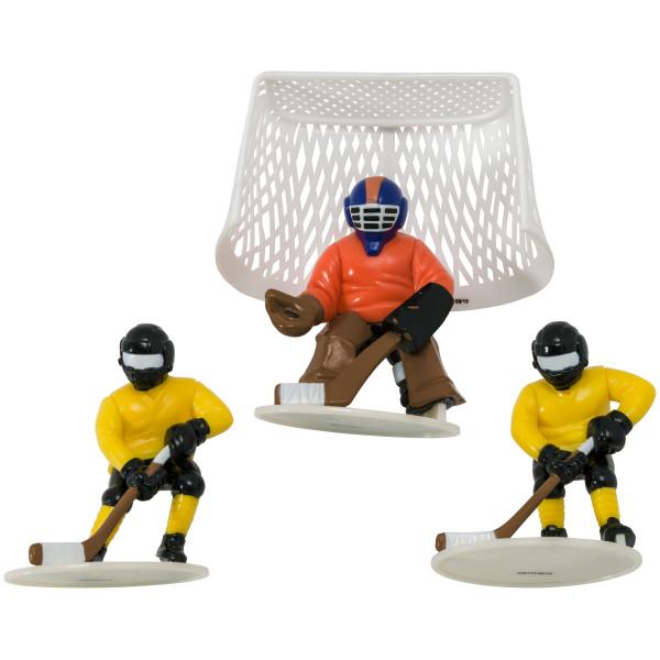 Hockey Face Off Deco Set – Cake Crafts Denver